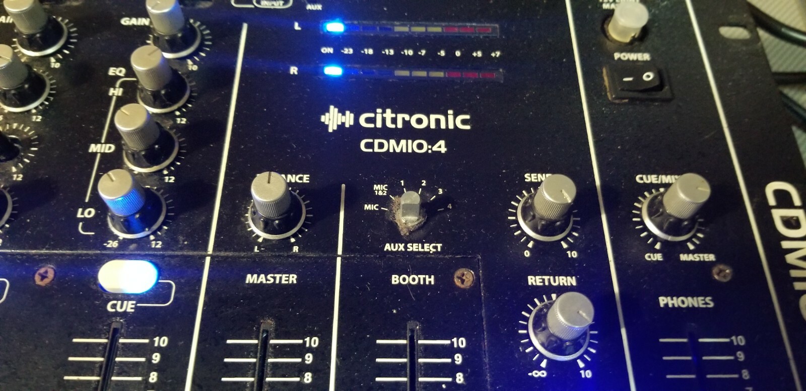 Citronic 4 Channel USB Mixer - Cdm10 4 Mk5 for sale online | eBay UK