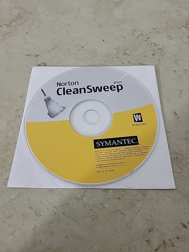 Norton CleanSweep 2001 PC Software | eBay