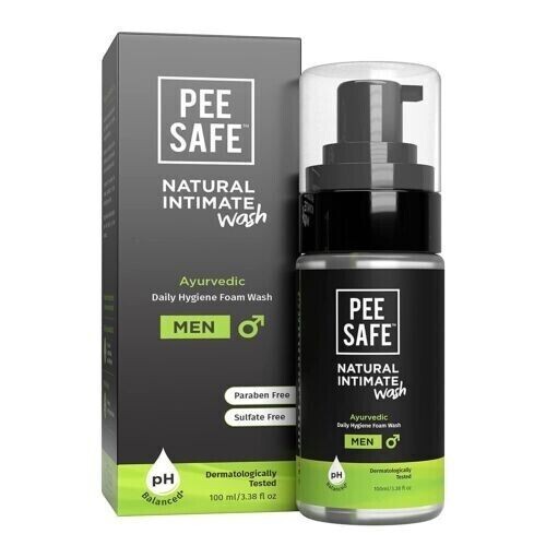 Pee Safe Natural Intimate Wash 100ML For Men| 100% Ayurvedic Daily ...