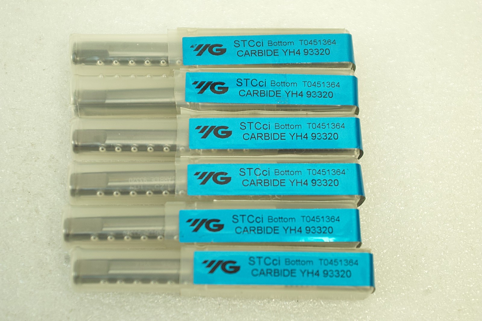 YG TAP STCci BOTTOM T0451364 CARBIDE YH4 93320 M8 1.25 LOT OF 6 NEW ...