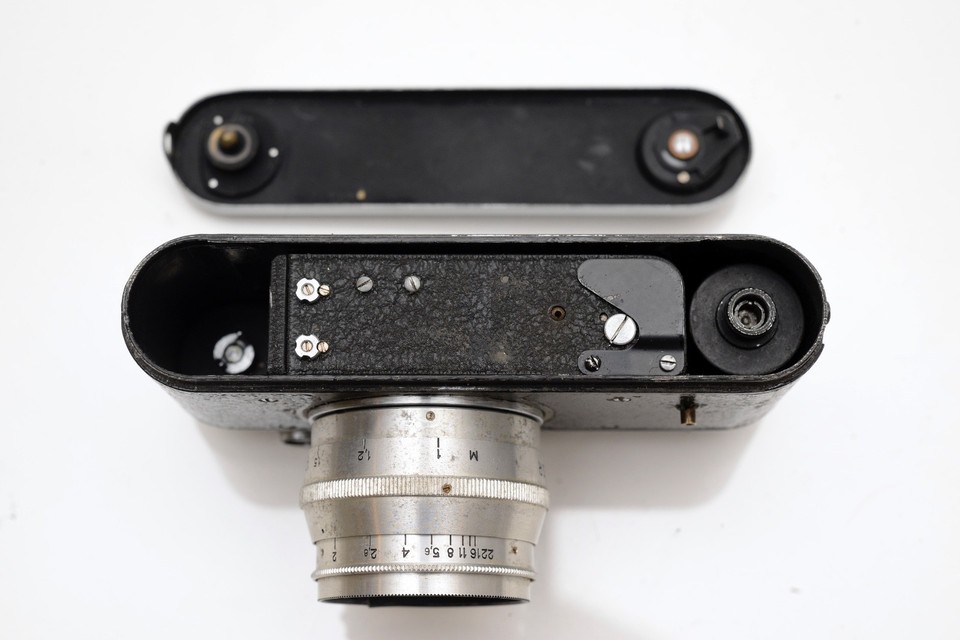 Zorki-1 Type D, Vintage 1950s Soviet Rangefinder Camera With Jupiter 8 ...