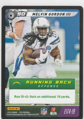 MELVIN GORDON III 2019 NFL FIVE FOOTBALL TCG E174 EPIC SP CARD | eBay