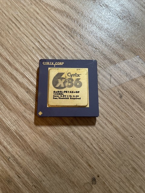 CPU Cyrix 6x86l-pr166 GP 133 MHz Spga296 for sale online | eBay