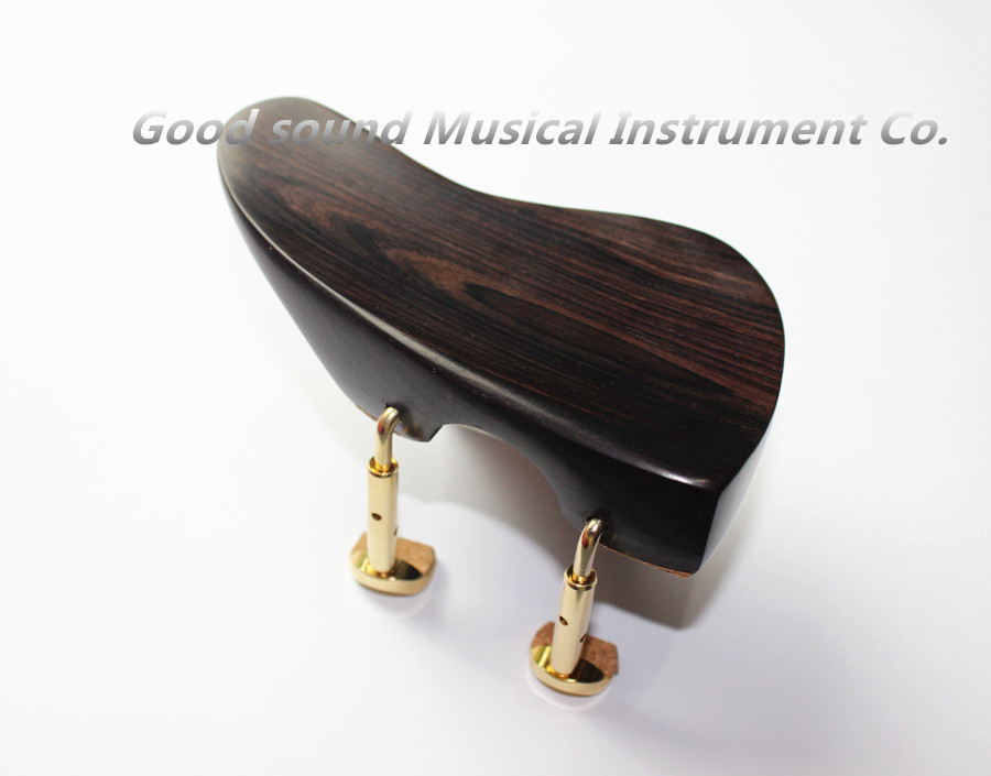 1PCS NEW Natural Color EBONY VIOLIN CHINREST Ear shape 4/4 chin rest | eBay