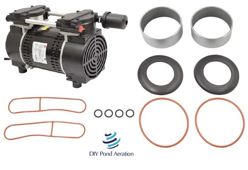 NEW Rebuild/Service Kit for Gast Model 72R Compressor Vacuum Pump w ...