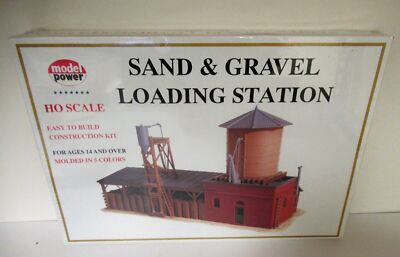 Model Power HO Scale Sand & Gravel Loading Station #617 NIB | eBay
