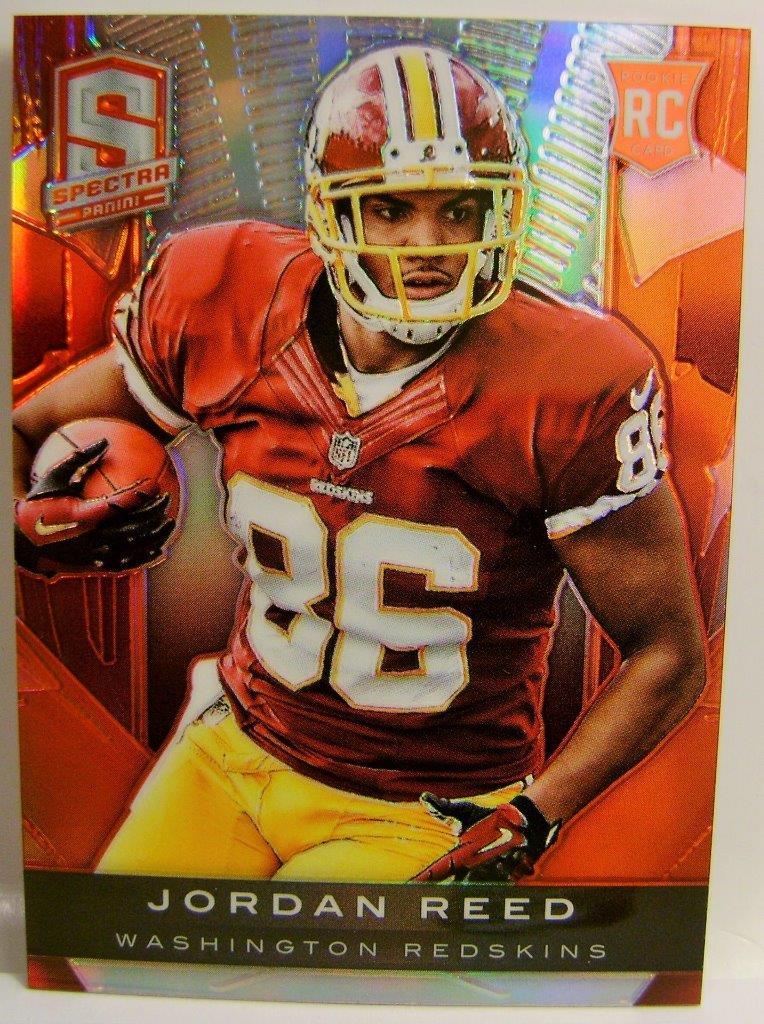JORDAN REED RC RED BASE CARD SPECTRA PANINI 2013 9/25 RARE | eBay