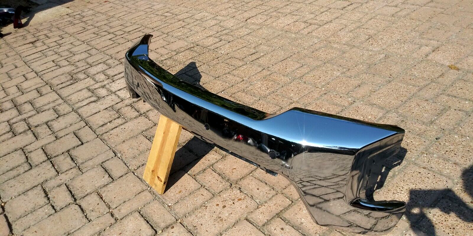 2019 2020 2021 2022 Chevy Silverado 1500 Bright Chrome Front Bumper ...