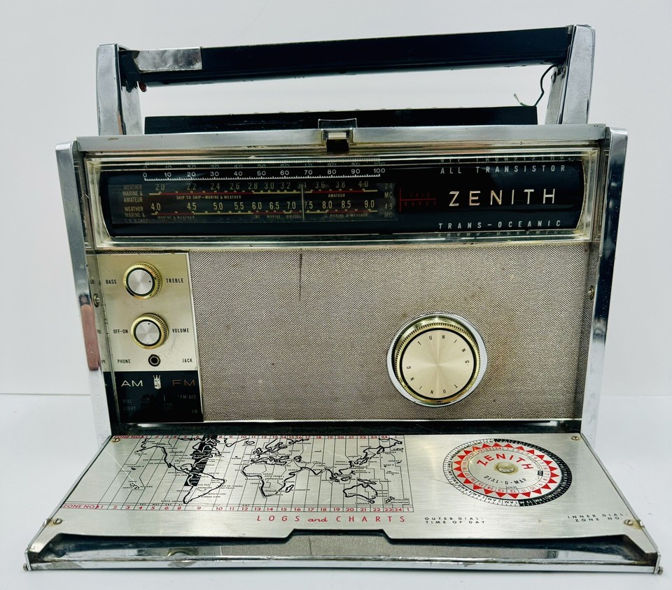 Vintage Zenith Trans-Oceanic FM-AM Multiband Royal 3000-1 Radio | eBay