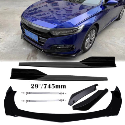 For Honda Insight 2000-2022 Front Bumper Lip Spoiler Splitter Side ...