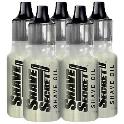 Shave Secret Shaving Oil - The Best Shave Ever! 18.75Ml (5 Pack) | eBay