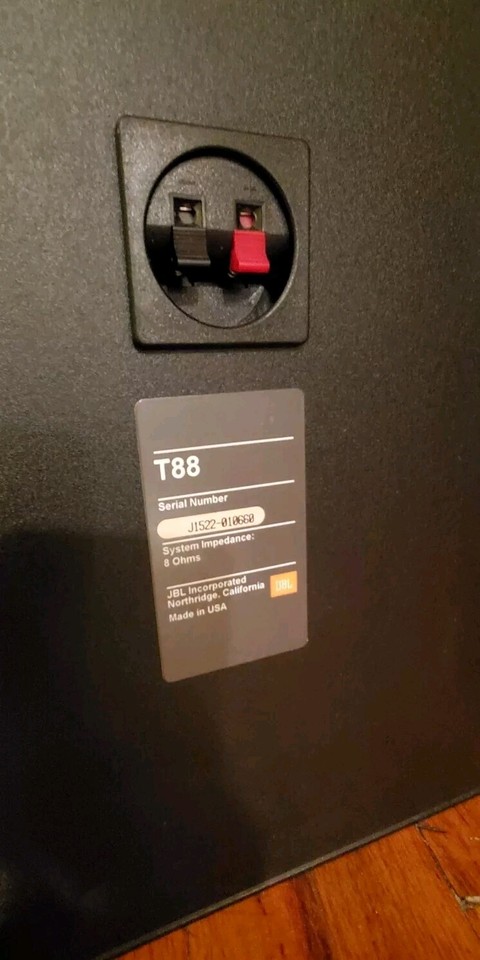 JBL Speakers T88 J1522 8 Ohms | eBay