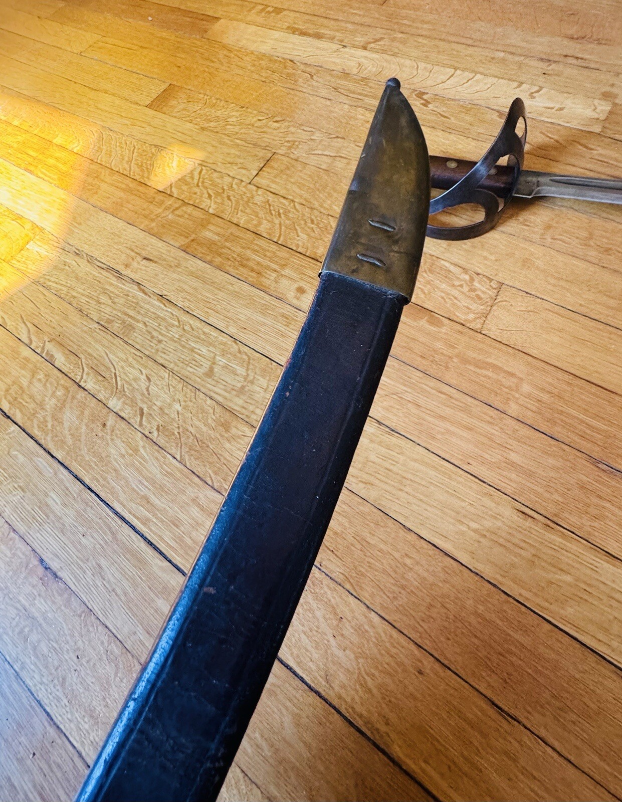 Dutch Klewang - Hembrug Manufac. Sword Cutlass with Scabbard and Frog ...