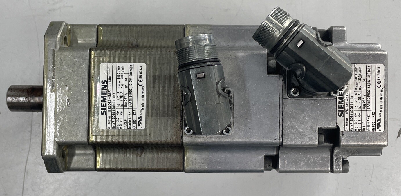 Siemens Servomotor 1fk7 1fk7042-5af71-1gh0 1FK70425AF711GH0 online ...