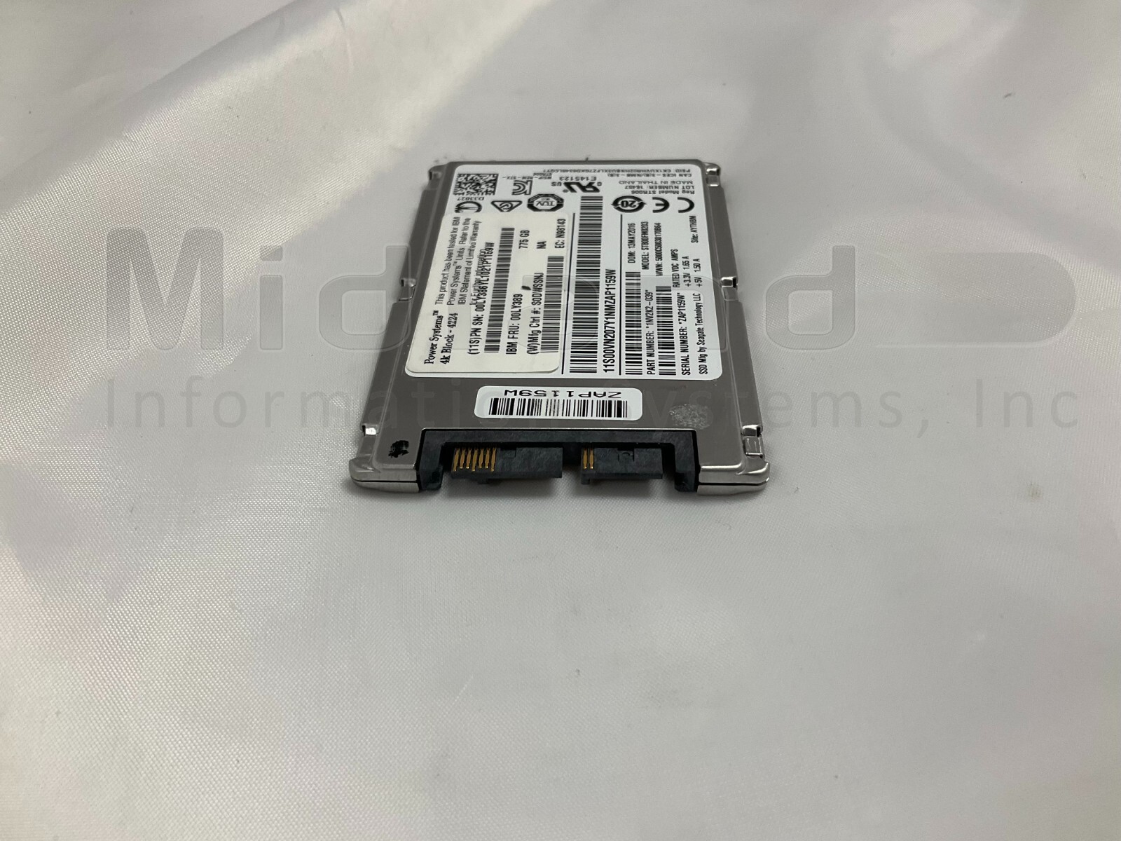 IBM ES4L ES4K 00LY389 775GB SAS 1.8" SSD (4224 Byte) eMLC4 (IBM i/AIX ...