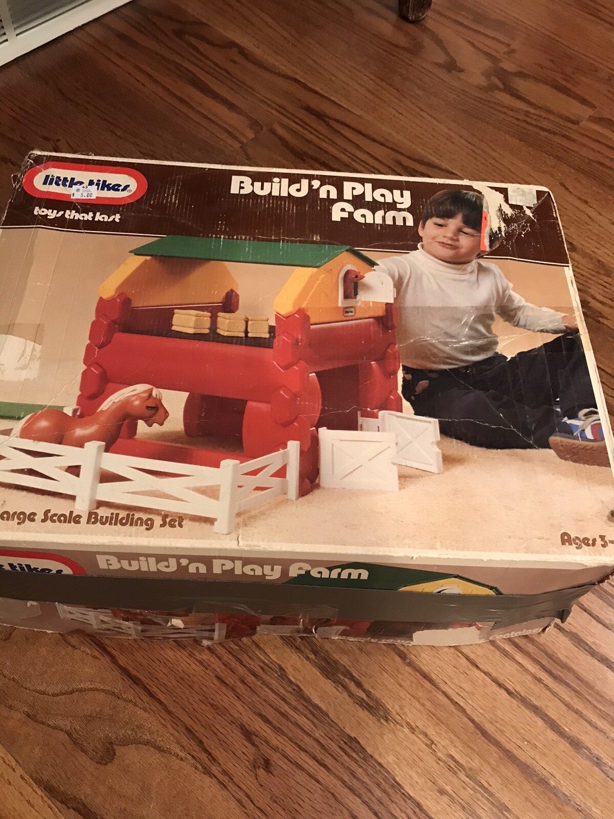 LITTLE TIKES Vintage Little Tikes Build N Play Farm Set RARE | eBay