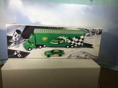 New Vintage BP Toy Racing Transport truck 5th series Original Box ...
