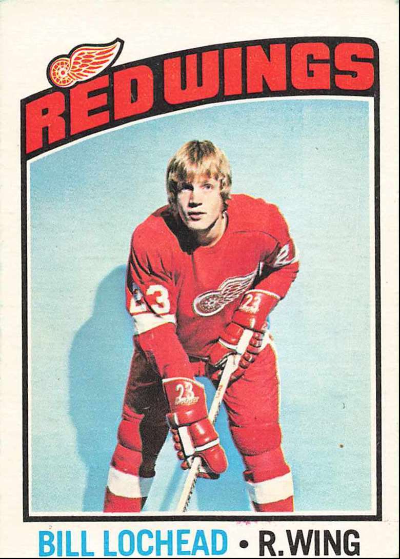 1976-77 O-Pee-Chee Bill Lochead Detroit Red Wings #122 | eBay