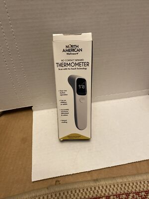 No Contact Infrared Thermometer Instant Digital Temperature Reader ...