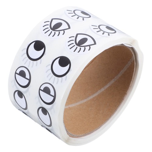 1 Roll Eye Stickers Eye Labels Stickers Kids Self-Adhesive Eyes Crafts ...