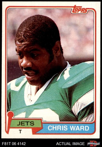 1981 Topps #261 Chris Ward Jets RC Ohio St 8.5 - NM/MT+ | eBay