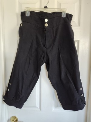 Jas Townsend & Son Knee Breeches Black Canvas Colonial Revolutionary ...