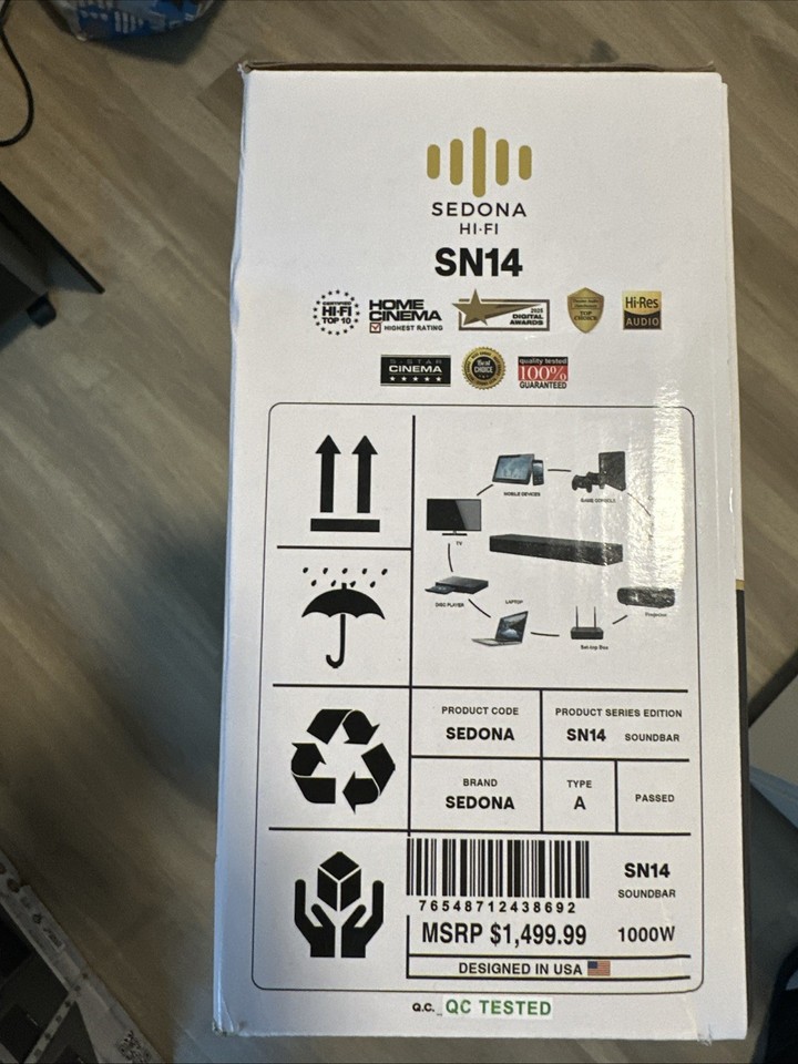 Soundbar Sedona hi fi SN14 | eBay