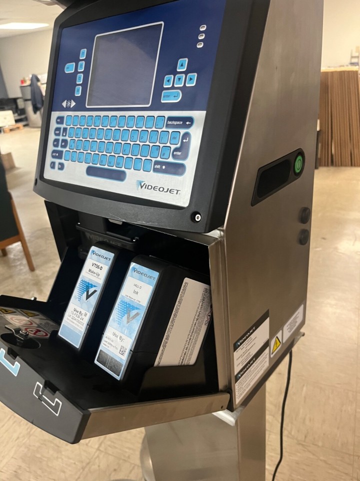 VideoJet 1520 Ink Jet Coding Machine 392095-202-01 W/ Accessories Fair ...