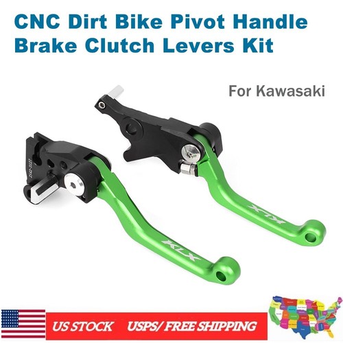 For KAWASAKI KLX300 KLX300SM CNC Dirt Bike Pivot Handle Brake Clutch ...