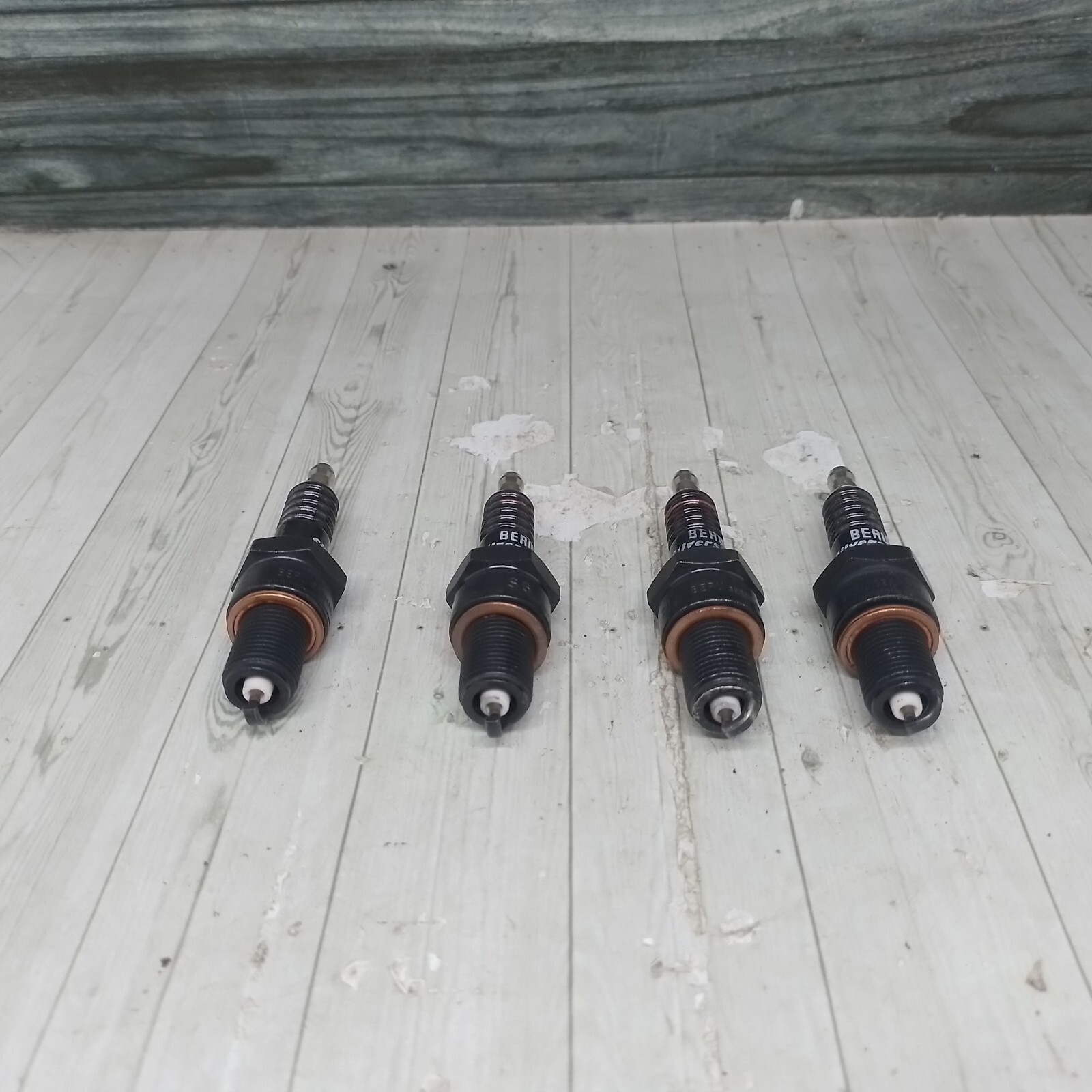 Vintage Beru Silverstone Spark Plug Engine Parts 4Pcs NOS | eBay