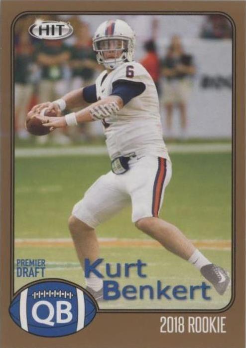 2018 Sage Hit - Kurt Benkert #84 Gold (RC) for sale online | eBay