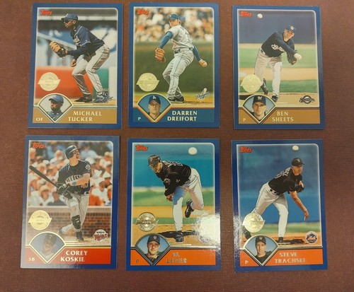 2003 Topps Baseball Card Singles "Gold Foil Stamp" U-Pick #350-628 FREE ...