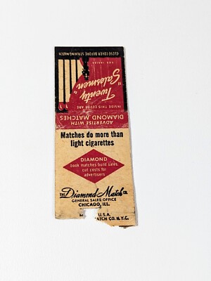 Diamond Matches Twenty "Salesmen" Diamond Match Co Chicago, IL ...