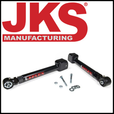JKS Front Upper Adjustable Control Arms fits 1987-2006 Jeep Wrangler TJ ...