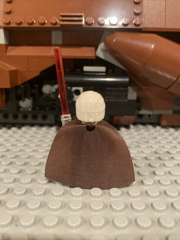 NEW Lego 1x1 Stud + Custom Starwars Count Dooku Pad Printed minifigure ...