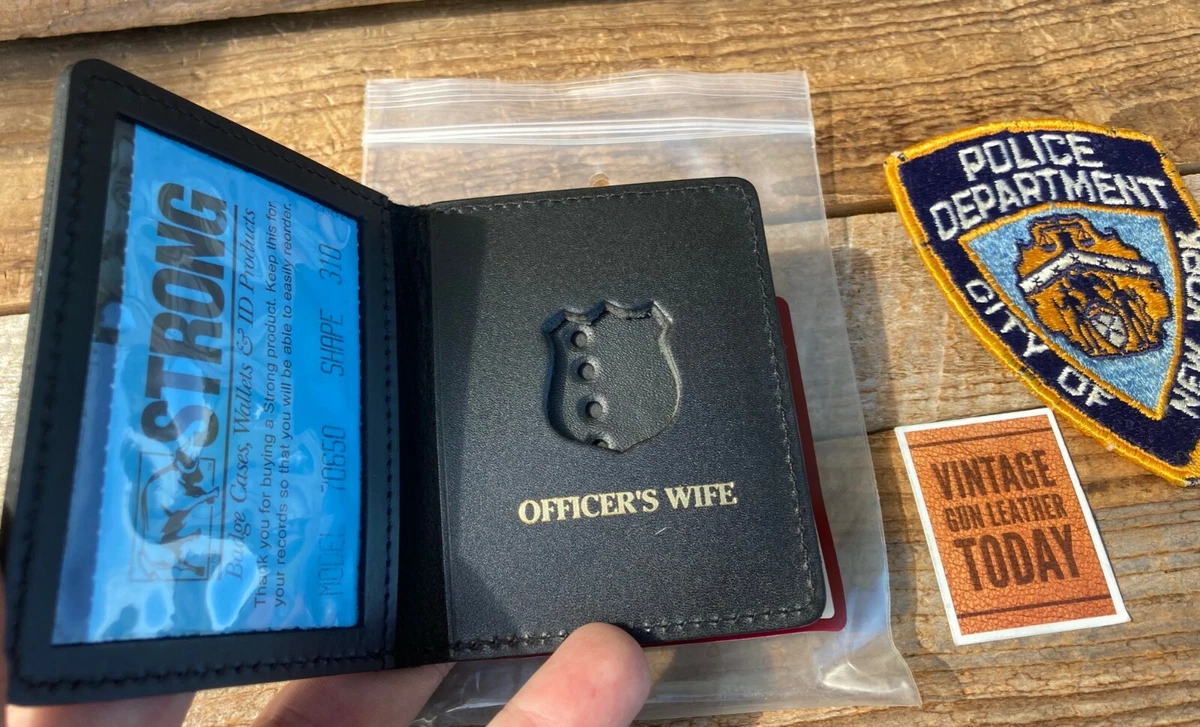 Nypd Detective Badge Wallet