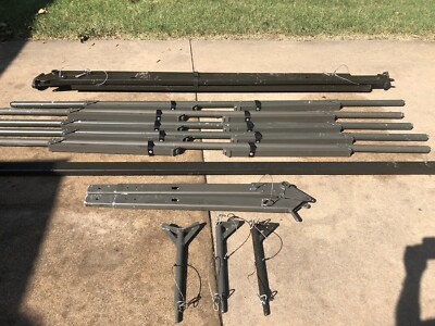 Templar Tent Frame Sections w/ Vinyl Case (NSN 8340-01-213-9557) New ...