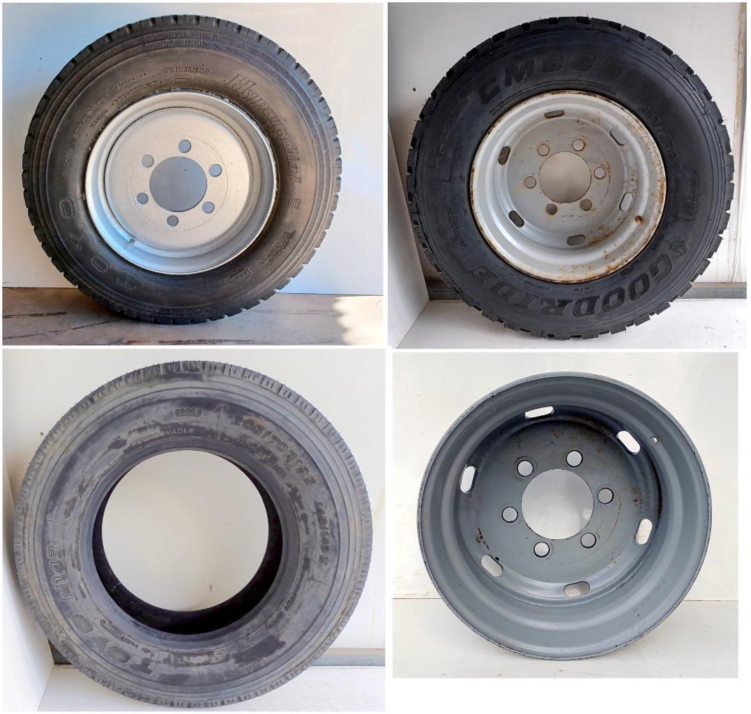 285/70 R19.5 All Terrain Warrior Truck Tyre Wheel and Truck Rim 4 x 4 ...