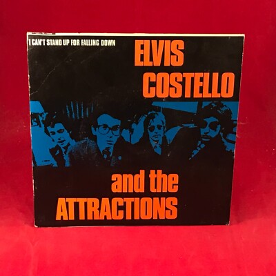 ELVIS COSTELLO I Can't Stand Up For Falling Down 1980 7" vinyl Single ...