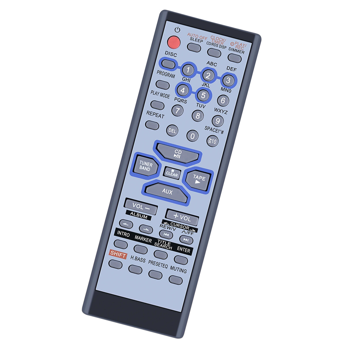 New Remote Control For Panasonic N2QAYB000243 N2QAYB000244 SA-AK270 CD ...