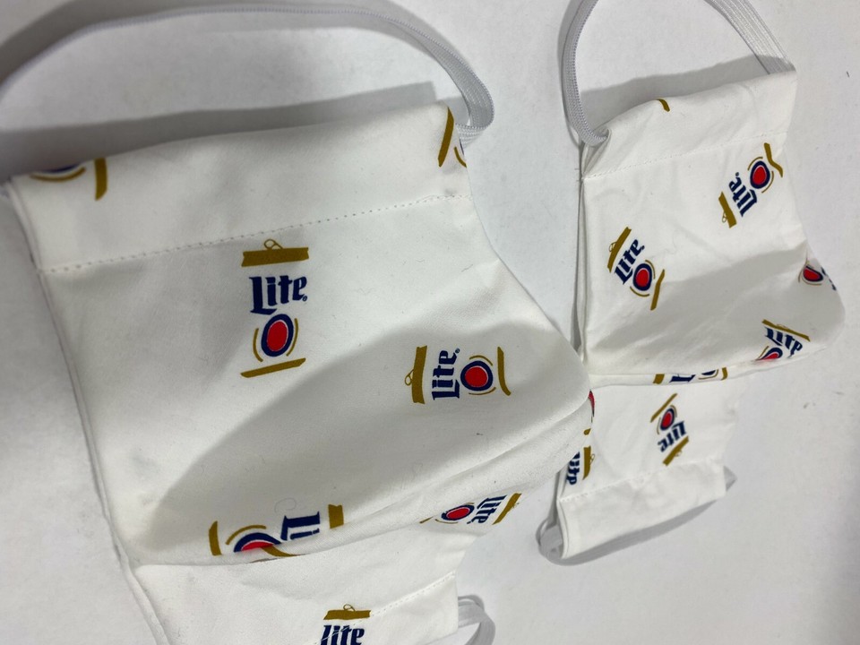 Miller Lite Face Mask / Beer Face Mask / Beer Can Face Mask / cotton | eBay