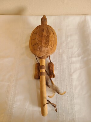 Old Vintage Native American Ceremony Turtle Rattle Shaker Shaman | eBay