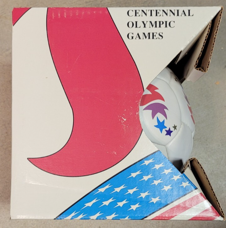 Vintage 1996 US Olympic Izzy Atlanta Molten Soccer w/ Original Box | eBay