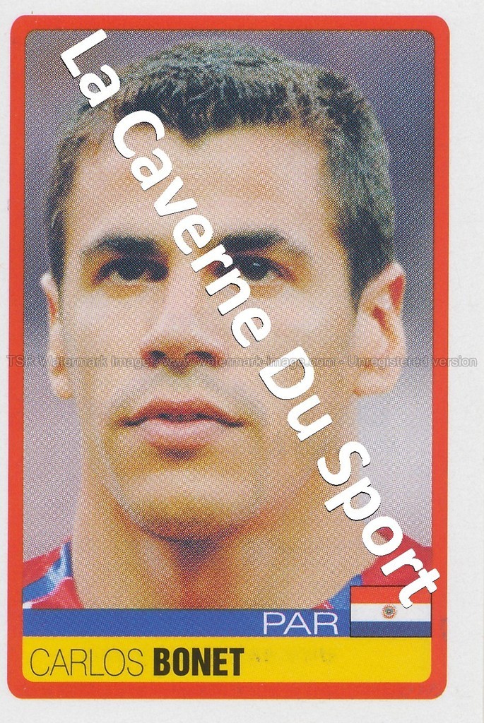 241 CARLOS BONET # PARAGUAY STICKER PANINI COPA AMERICA VENEZUELA 2007 ...