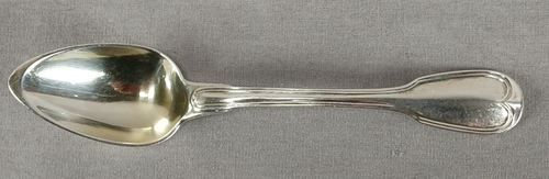 Possibly Francois Camus French 950 Silver Fiddle Thread Pattern Spoon ...