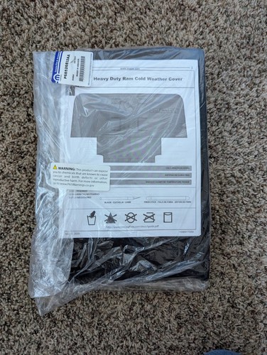 FACTORY MOPAR RAM TRUCKS HEAVY DUTY COLD WEATHER GRILLE COVER ...