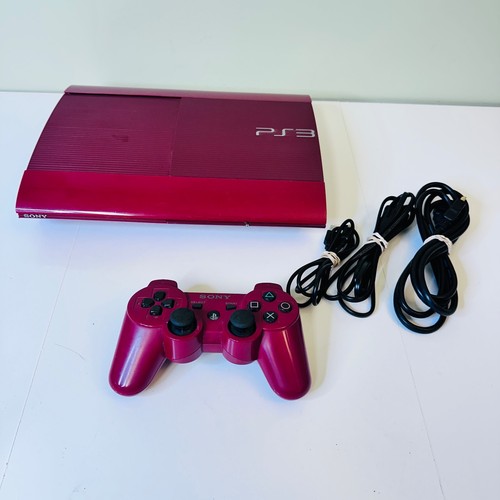 Sony PS3 Super Slim: Red God of War Edition (500GB) Legacy Bundle CECH ...