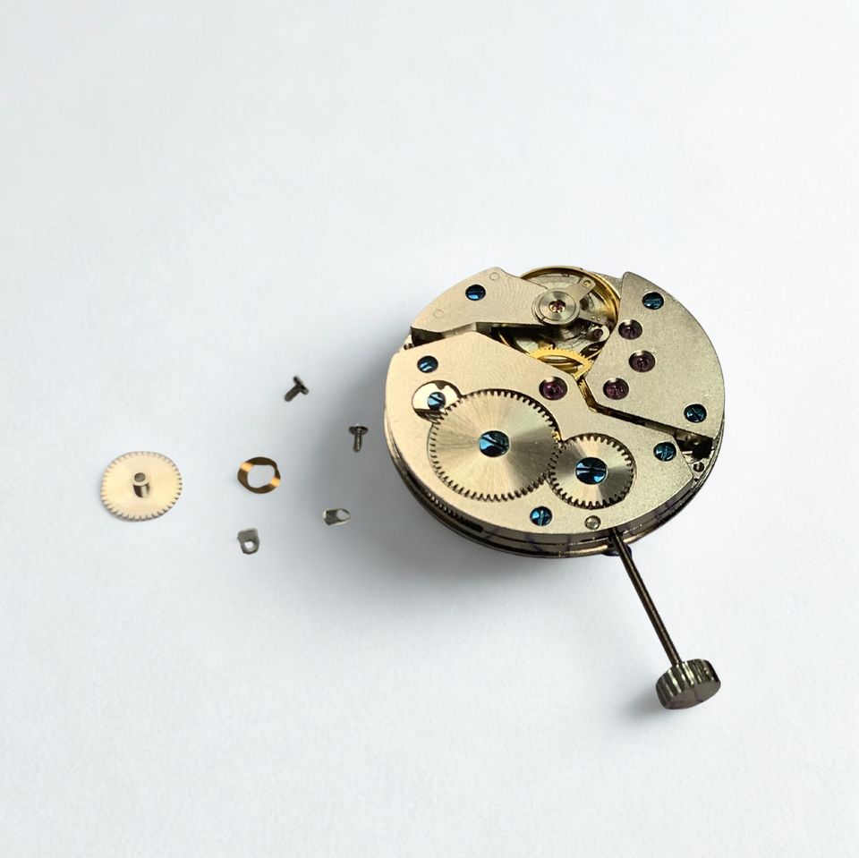 Chinese Mechanical Watch Movement 6498-6 | 17 Jewel Hand-Wind w ...