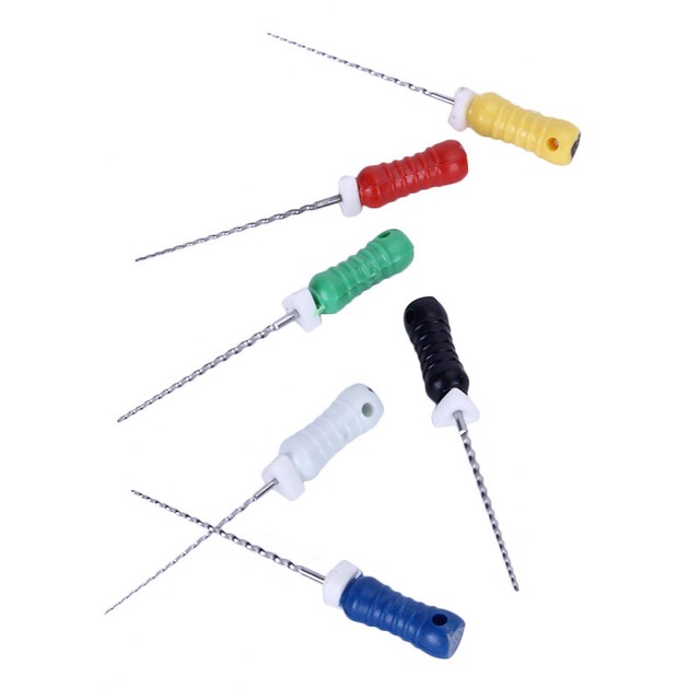 10x Dental Niti Reamers Nickel Titanium Hand Use File 21mm 15#-40 ...