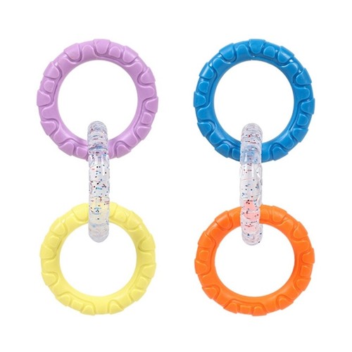Pulling Rings Dog Pacifier Toy Chewing Toy Boredom Dog Anxiety Reduce ...